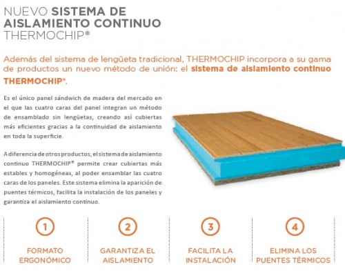 Las cubiertas con THERMOCHIP® - Aislamientos Javier